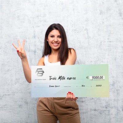 Chèque Géant personnalisé - faux chèque à imprimer- impression rapide